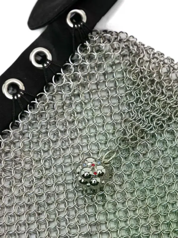 CHOPOVA LOWENA Chainmail Eyelet Satchel