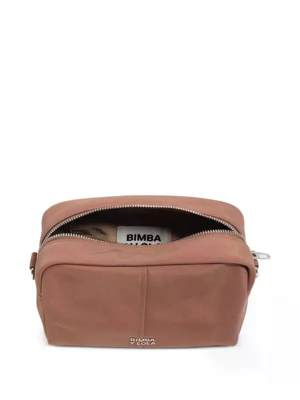 Bimba Y Lola Logo Strap Cross Body Bag - Brown