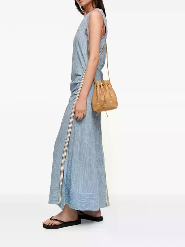 Bimba Y Lola Palm Print Mini Bag - Neutrals