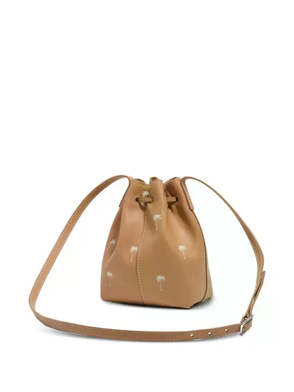 Bimba Y Lola Palm Print Mini Bag - Neutrals