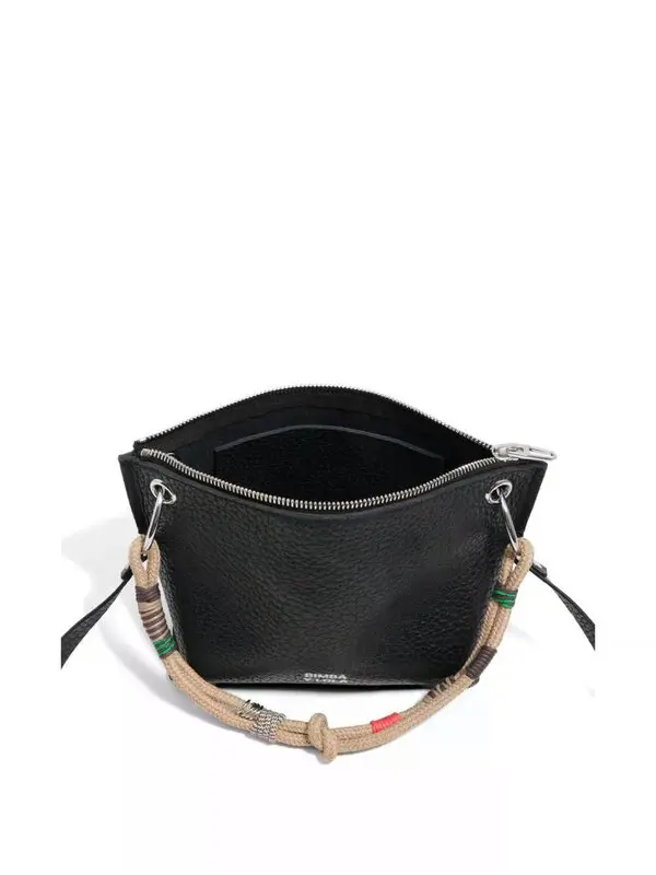 Bimba Y Lola Mini Bag With Rope Handle - Black