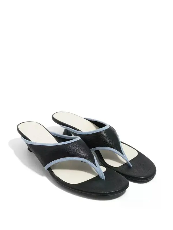 Bimba Y Lola Heeled Toe Post Sandals
