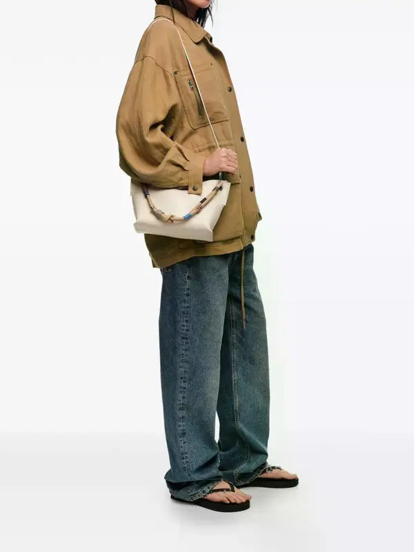 Bimba Y Lola Knotted Rope Shoulder Bag - Neutrals