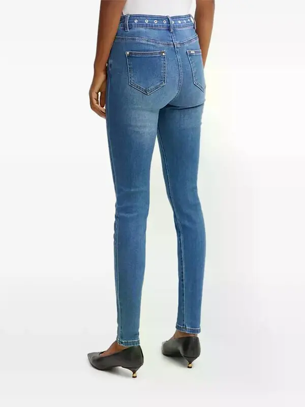 MORGAN Eyelet-embellished Jeans