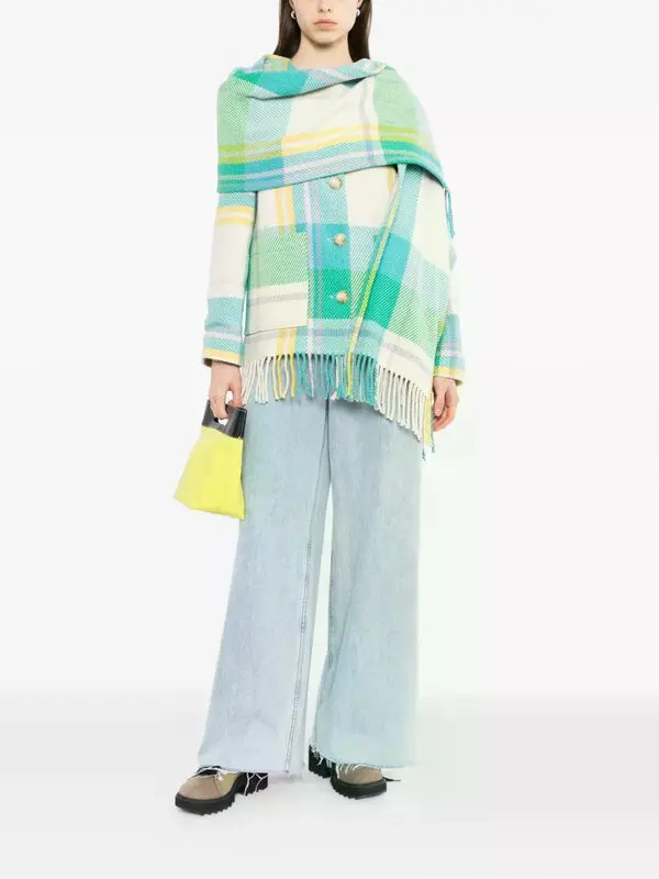 Mira Mikati Blanket Scarf Coat