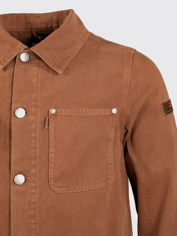 Peuterey Cotton Shirt Jacket - Brown
