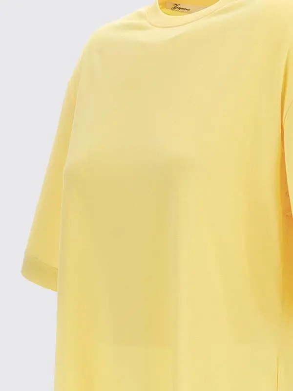 Jacquemus Polyester T-shirt - Yellow
