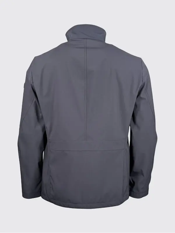 Peuterey Short Parka In Stretch Polyester