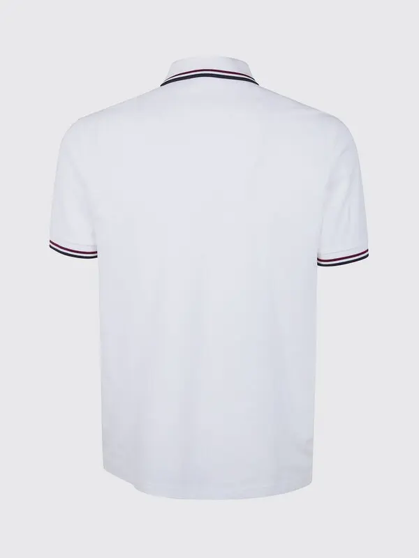 Fred Perry Cotton Polo Shirt With Logo - White 1