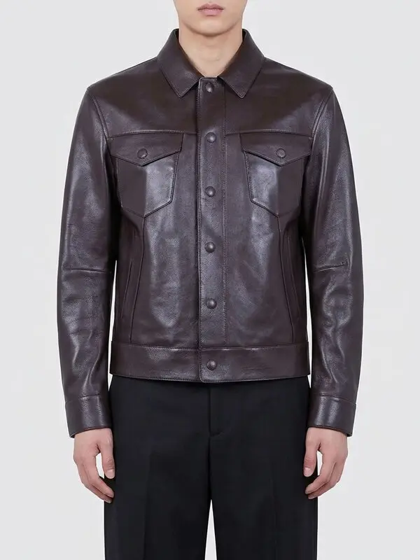 TOM FORD Leather Jacket - Brown