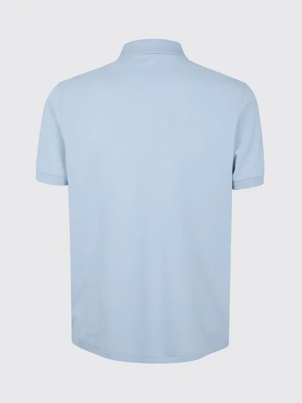Fred Perry Cotton Polo Shirt With Logo - Blue 1