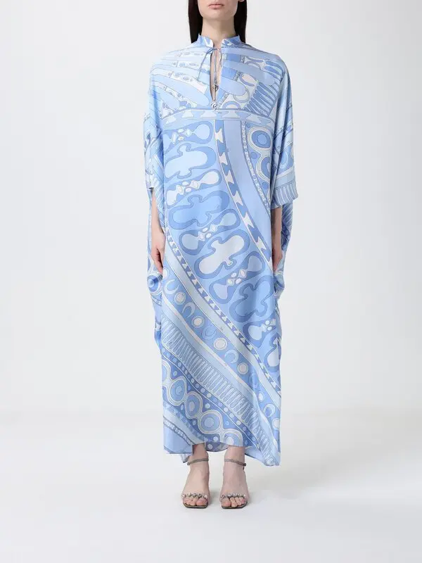 Emilio Pucci Printed Dress - Blue