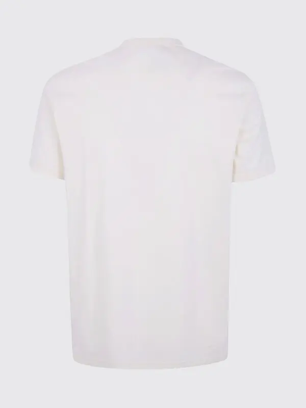 Fred Perry Cotton T-shirt With Embroidered Logo - Nude
