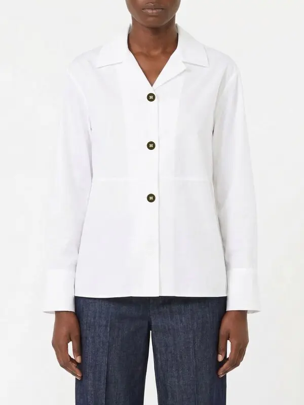 Max Mara Collared Shirt - White