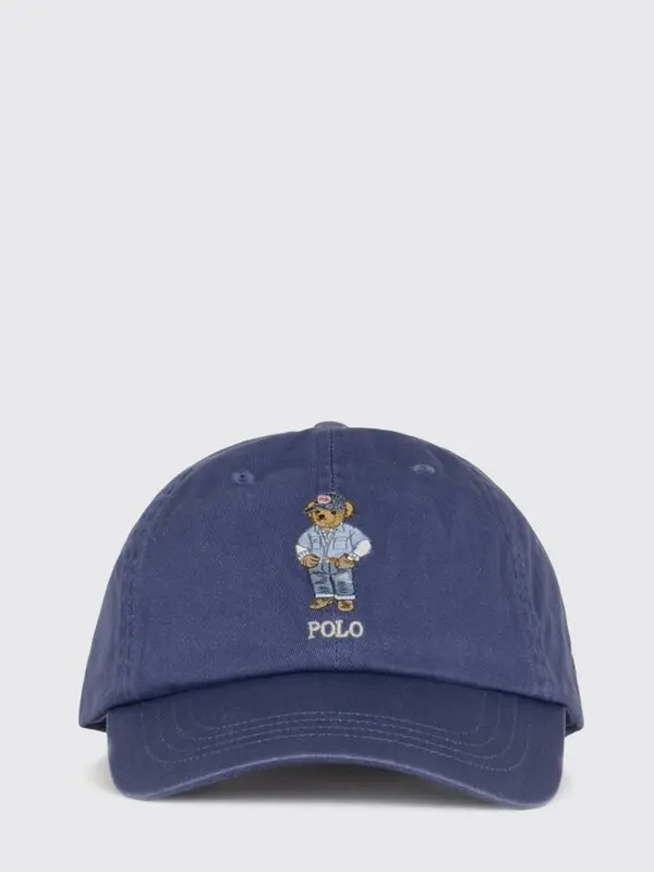 Polo Ralph Lauren Embroidered Bear Baseball Cap - Navy