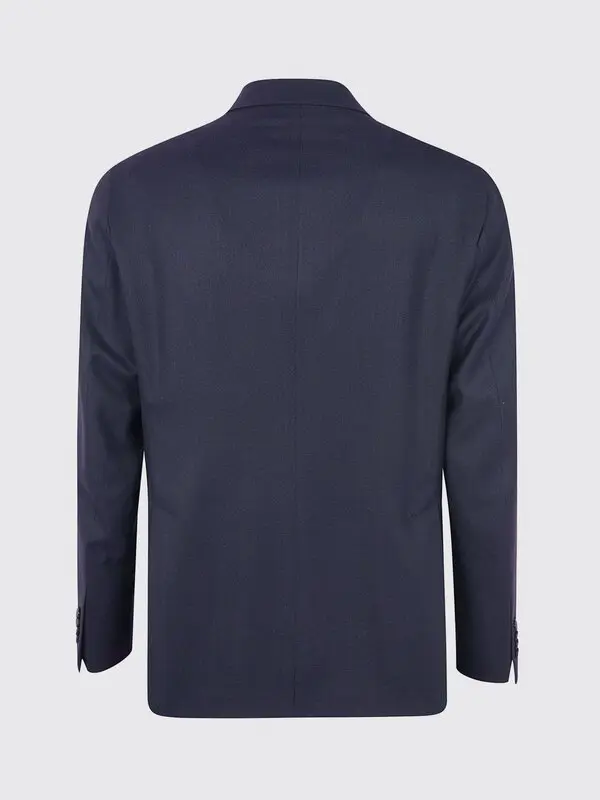 Tagliatore Single-breasted Blazer In Virgin Wool
