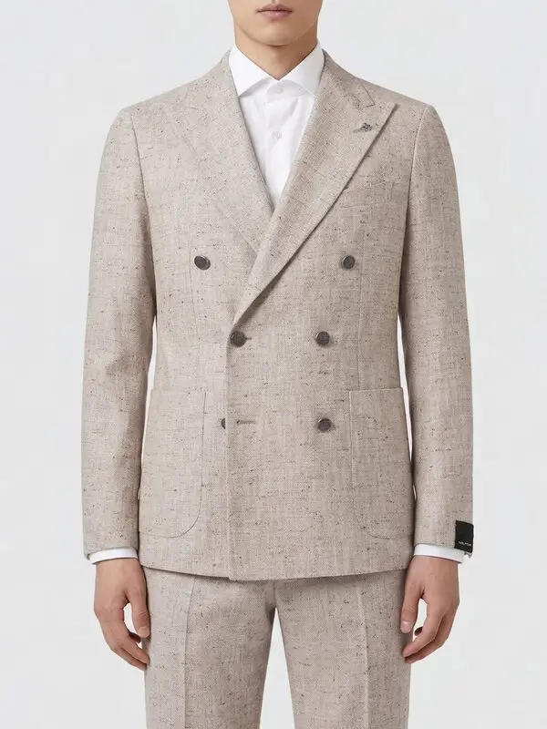 Tagliatore Double-breasted Jacket - Nude