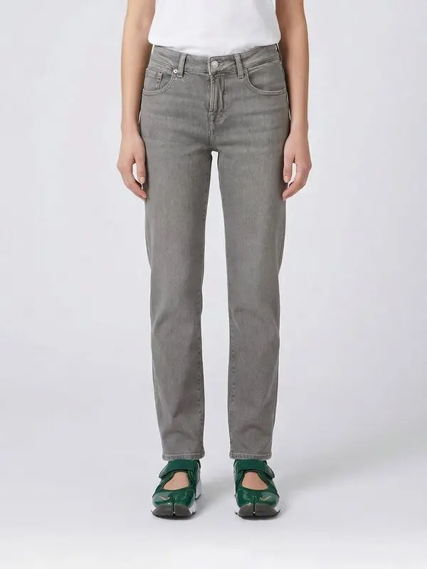7 For All Mankind Slim Fit Stretch Denim Jeans - Grey