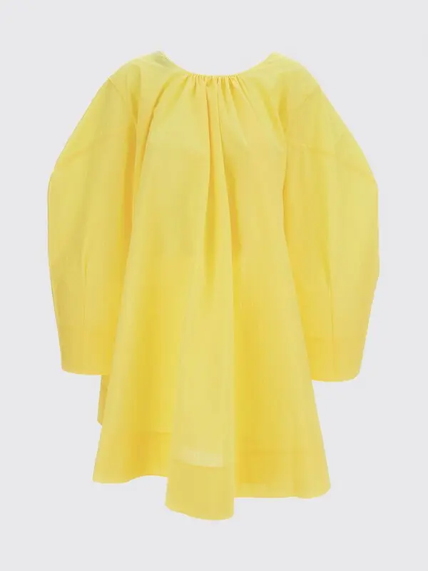 Jacquemus Cotton Blend Dress - Yellow