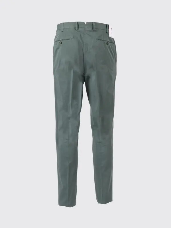 PT TORINO Stretch Cotton Chino Trousers - Green