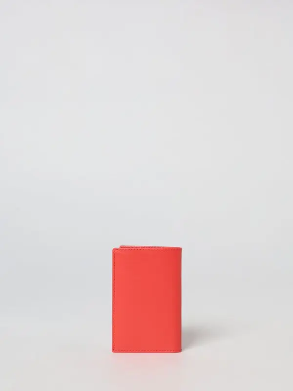 Comme Des Garçons Leather Wallet - Orange