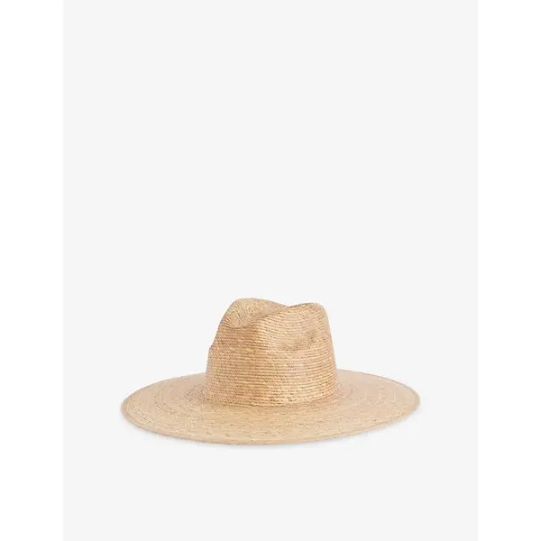 BOUTIQUE BONITA Wide Brim Panama Hat - Neutral