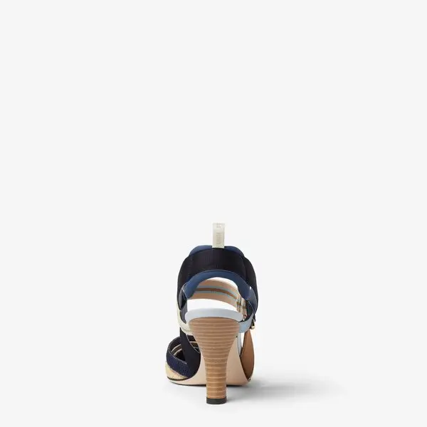 Fendi Colibrì Slingback Shoes - Blue