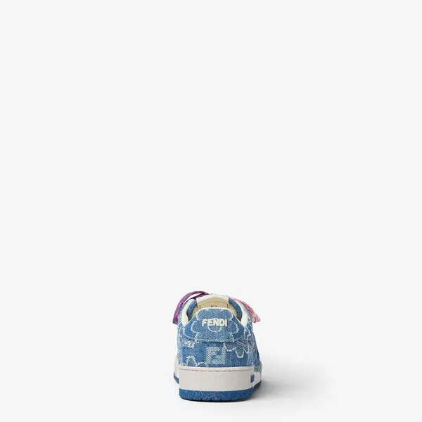 Fendi Match Ff Jacquard Slip-on Sneakers