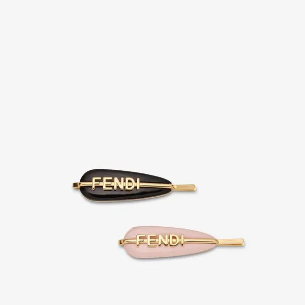 Fendi Graphy Hair Clips - Multicolour