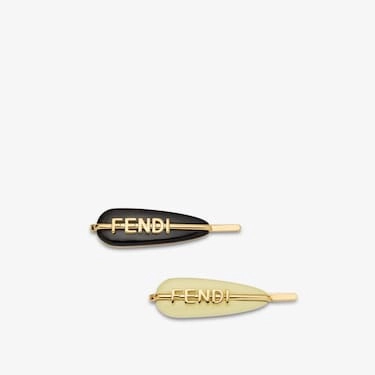 Fendi Graphy Hair Clips