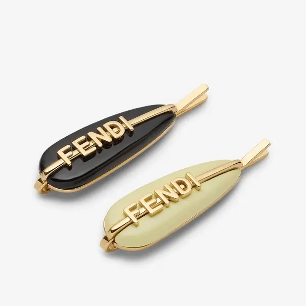 Fendi Graphy Hair Clips