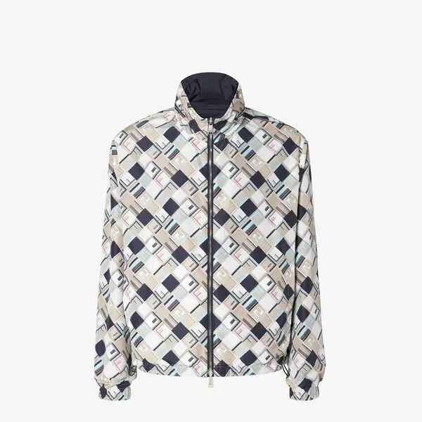 Fendi Reversible Windbreaker Jacket - Multicolour