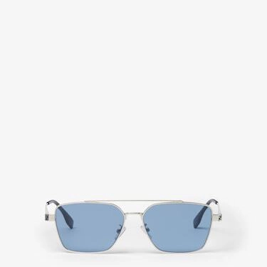 Fendi Pilot Sunglasses - Silver