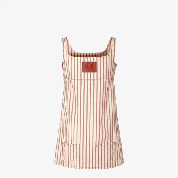 Fendi Ff Denim Mini Dress