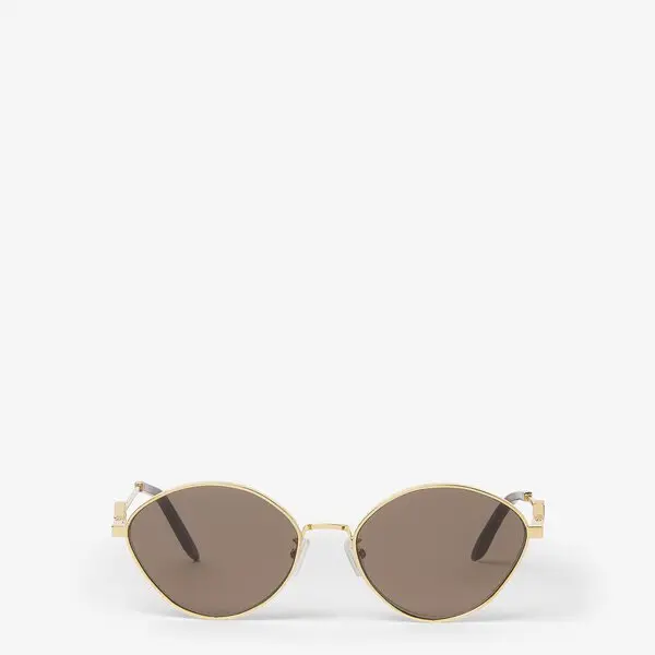 Fendi Ff Diamonds Sunglasses - Brown