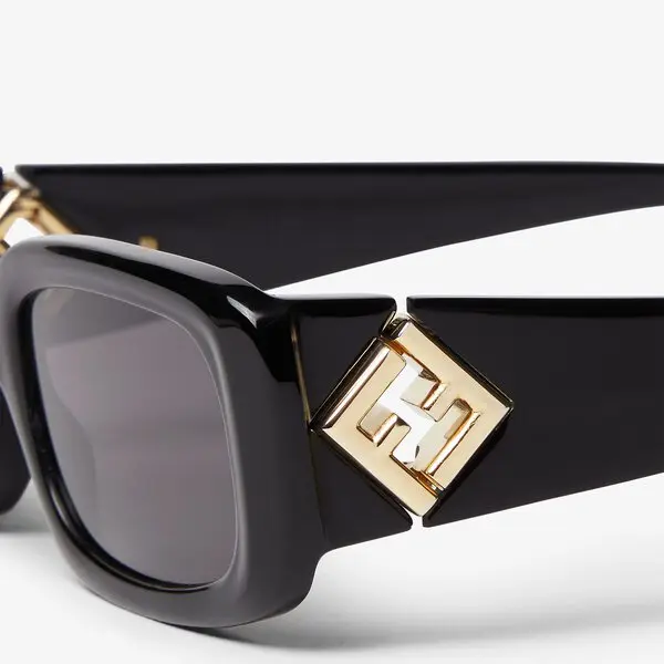 Fendi Ff Diamonds Glasses - Black