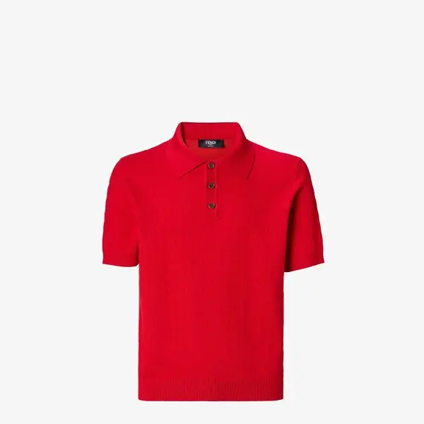 Fendi Polo Shirt - Red