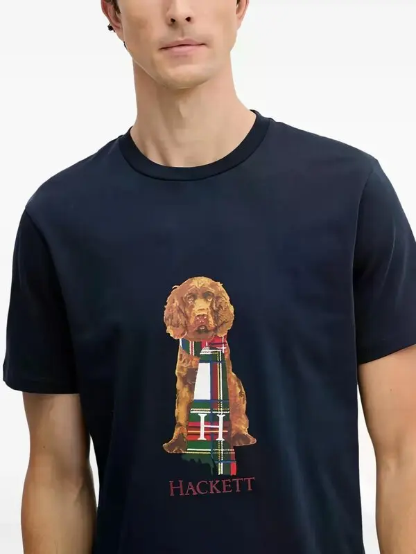 HACKETT Dog Graphic T-shirt