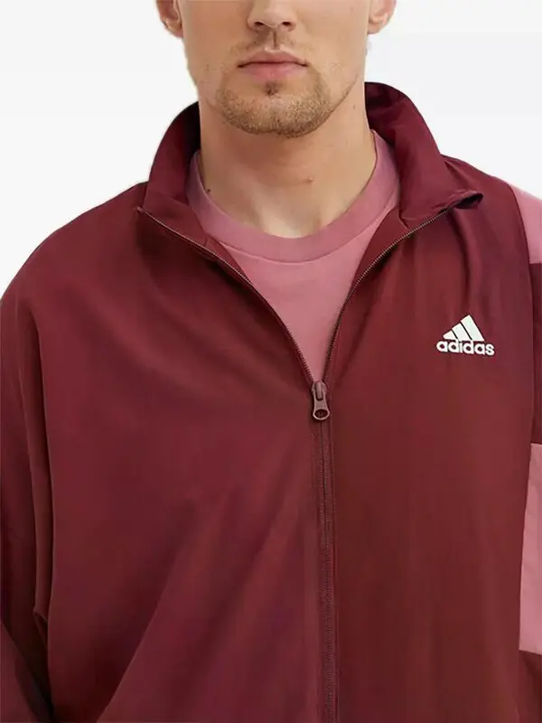 Adidas Colour-block Zip-up Jacket