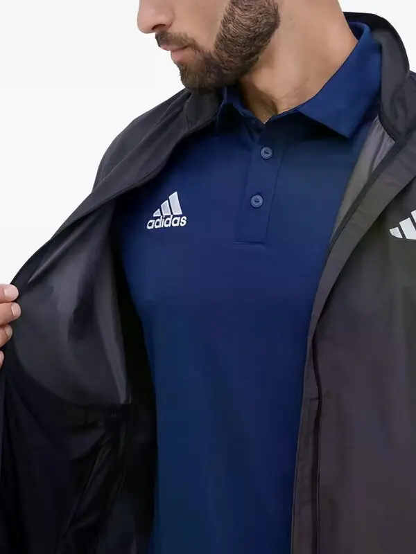 Adidas Side-stripe Zip-up Windbreaker