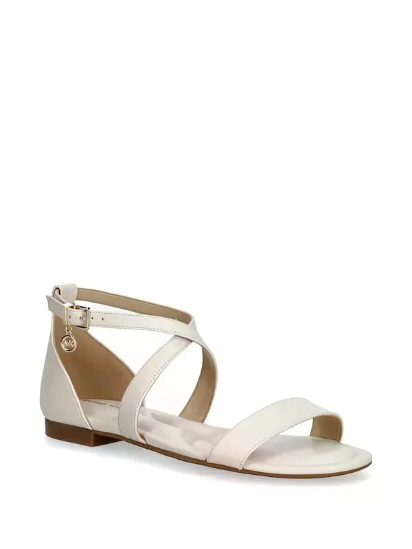 Michael Kors Alexa Flex Cross-strap Sandals - Neutrals