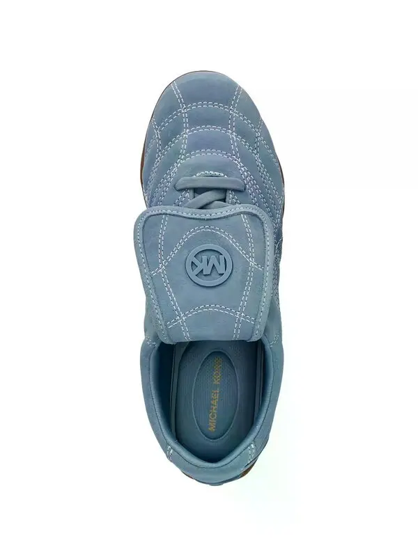 Michael Kors Kyler Quilted Lace-up Sneakers - Blue