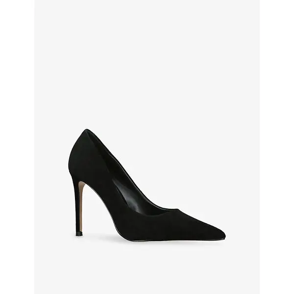 Steve Madden Thrive Suede Courts - Black