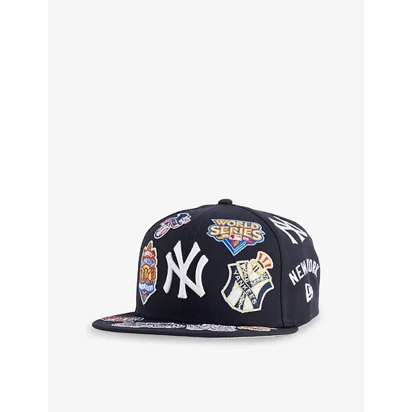 New Era New York Yankees Cotton Baseball Cap - Navy