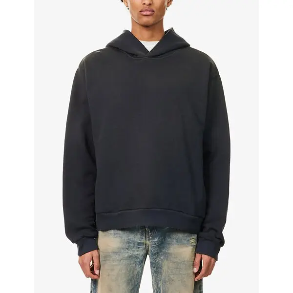 Acne Studios Franziska 1996 Cotton-blend Hoodie - Black
