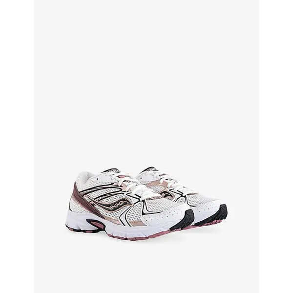 Saucony Ride Millenium Mesh Trainers - White Rose