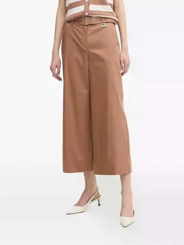 JOOP! Belted Cropped Trousers