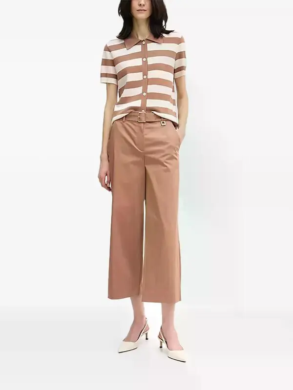 JOOP! Belted Cropped Trousers