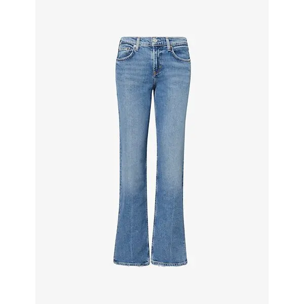 AGOLDE Slim-leg Low-rise Denim Jeans - Kindle (creased Md Ind)