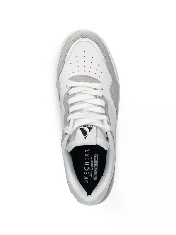 Sketchers Panelled Perforated Sneakers